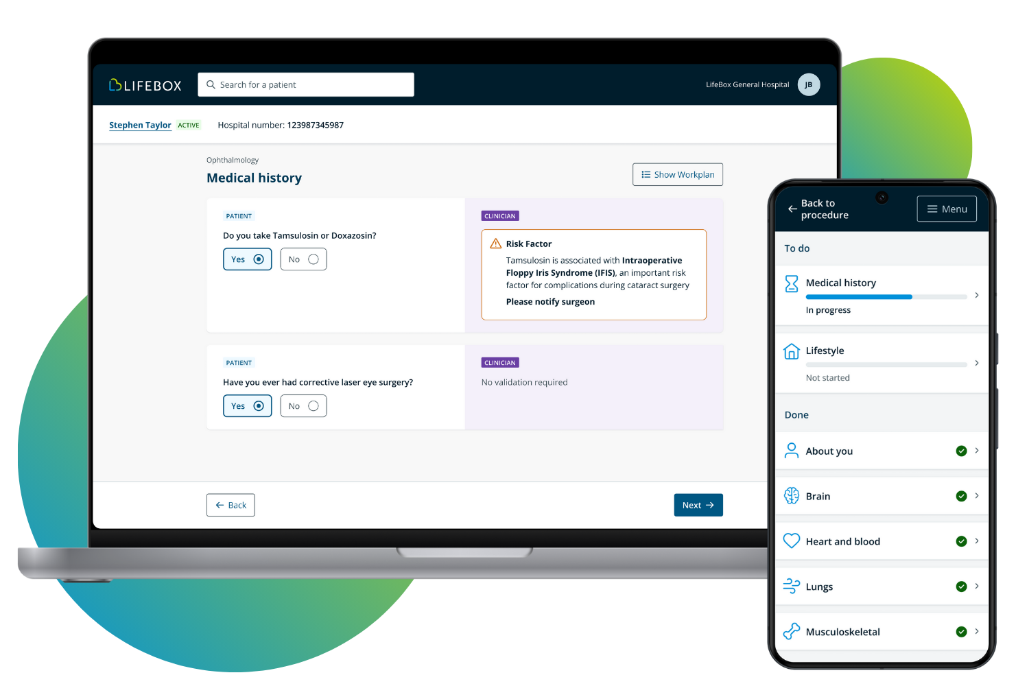 Transforming pre-operative assessment: SWLEOC & LifeBox